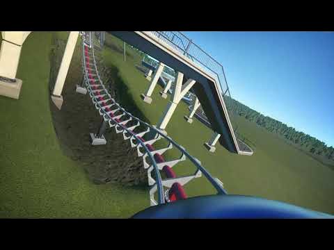 Massive Vekoma Looping Coaster (Planet Coaster) - YouTube