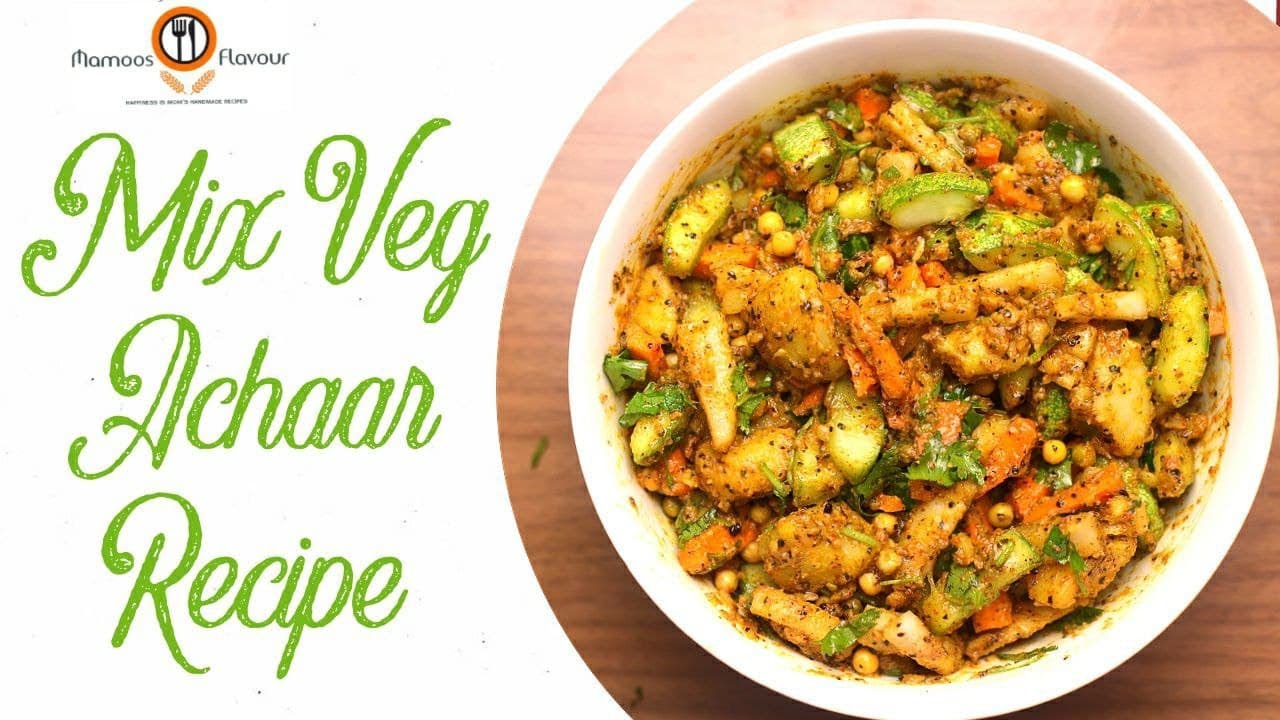 5 MIN MIX VEG ACHAAR RECIPE || How to make Quick and Easy Achaar Recipe ...