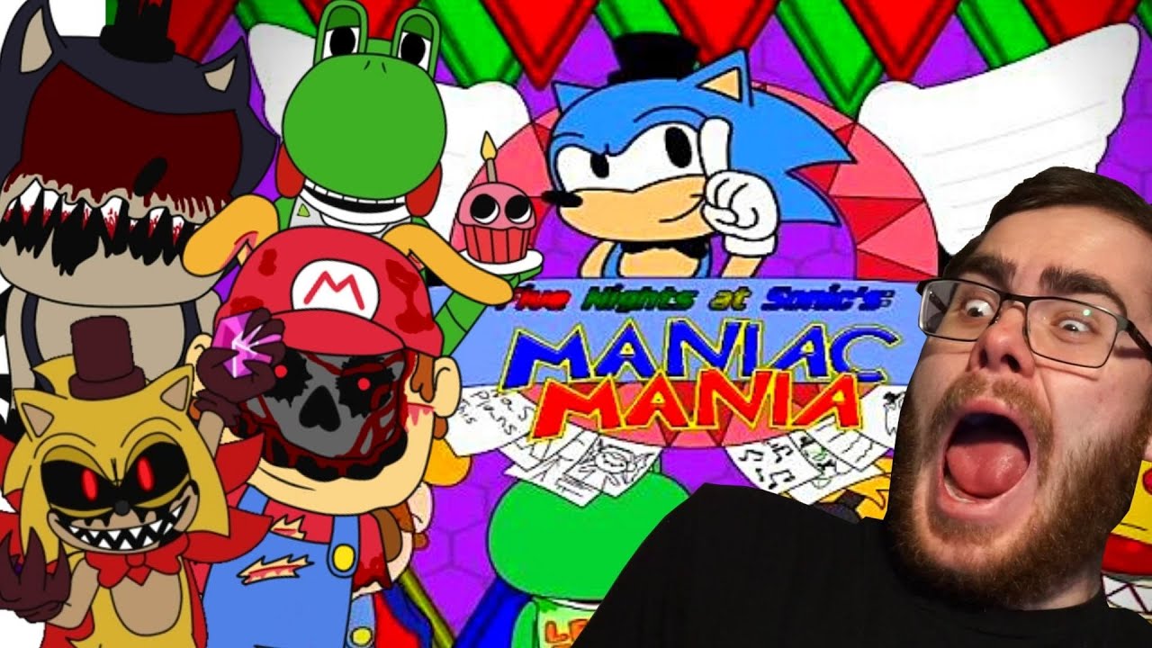 This Is Getting REALLY INTENSE!!! | Five Nights at Sonic's Maniac Mania ...