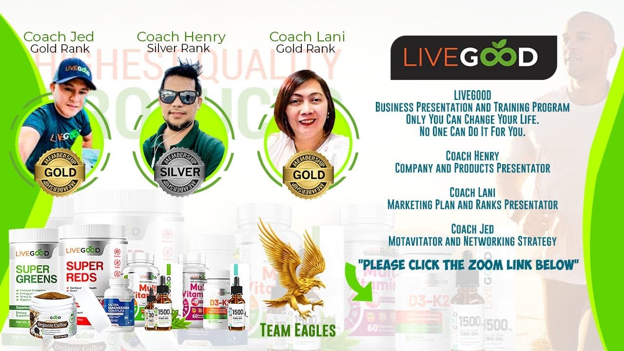 LIVEGOOD ZOOM MEETING COMING SOON/ CHECK DESCRIPTION BELOW👇 - YouTube