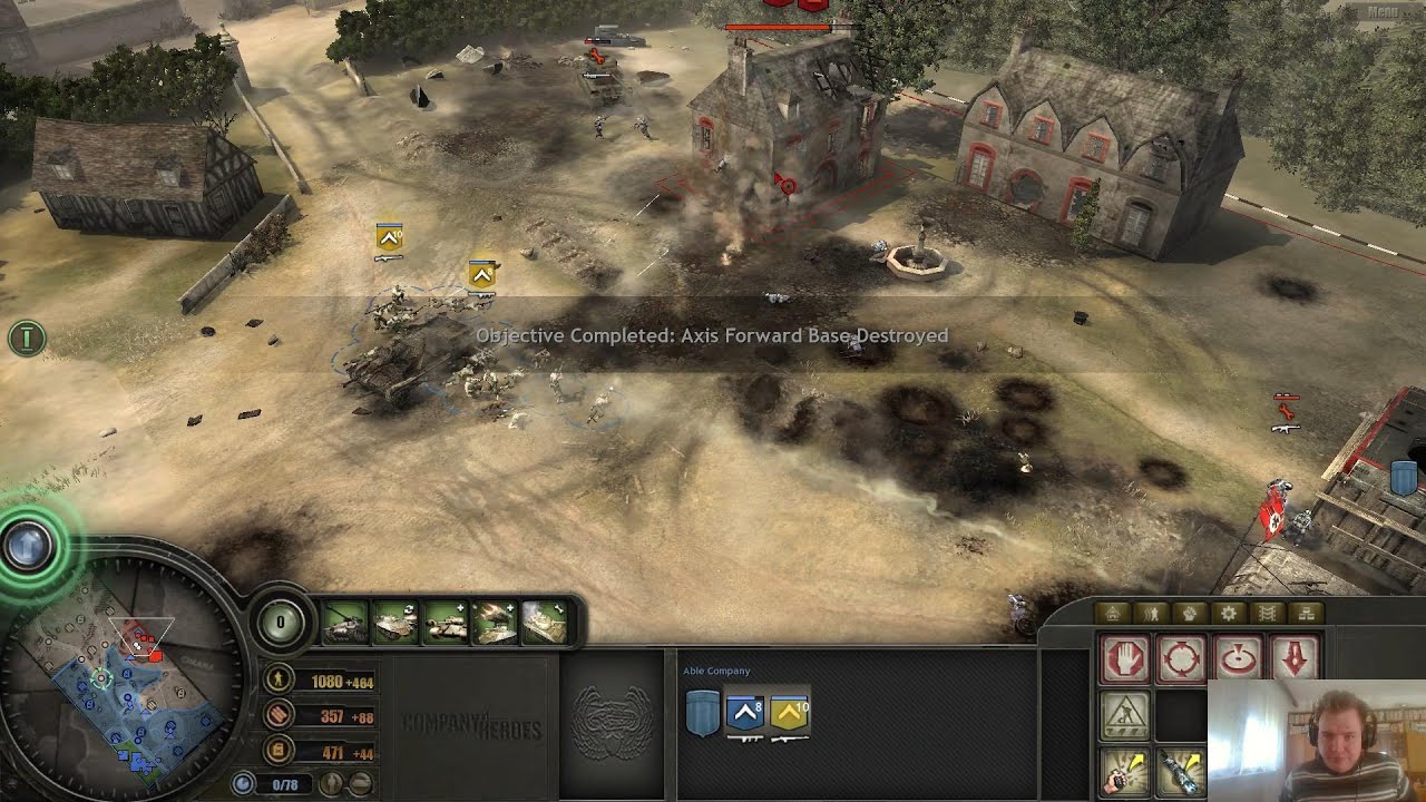 Company of Heroes nhc mod mission 5 part 3 of 4 - YouTube
