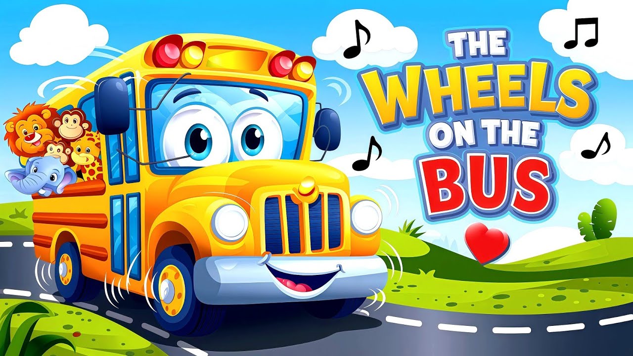 🚌 Wheels on the Bus | Wheels on the Bus Song! | Wheels on the Bus Go ...