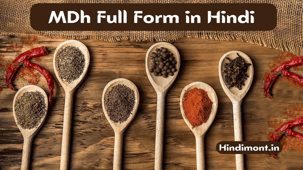 MDH Full Form in Hindi by Hindimont #MDHfullform #MDH #Fullform # ...