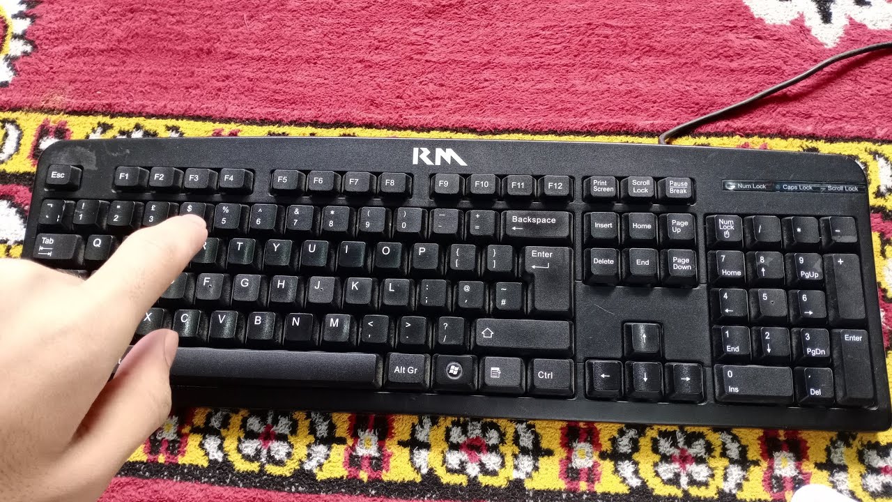 How to press all keyboard buttons - YouTube