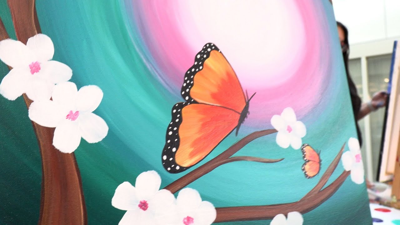 Have a Party While You Paint with The Happy Canvas, LLC - YouTube