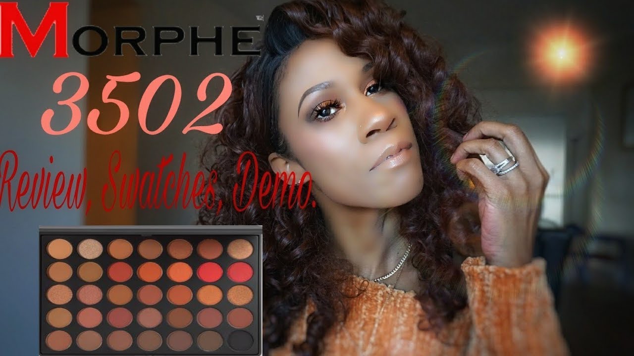 NEW! MORPHE 3502 REVIEW, SWATCH & DEMO COLLAB WITH SOPHIA STARLA ...