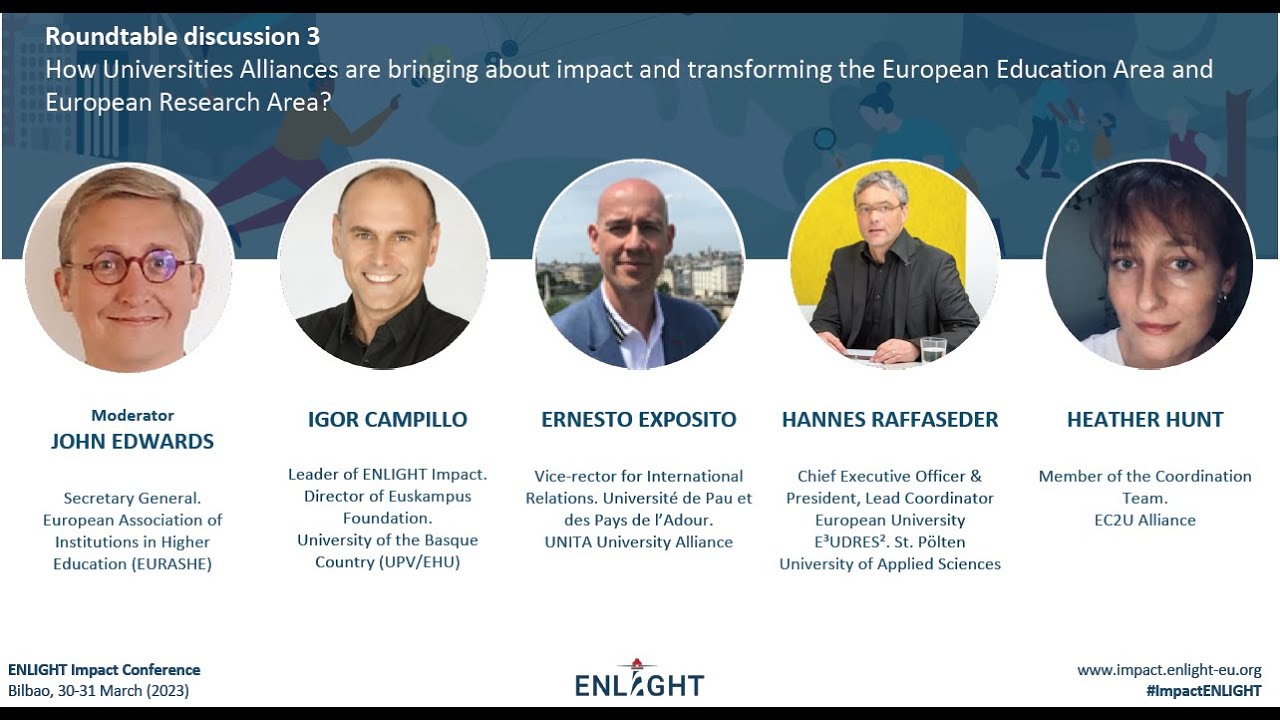 ENLIGHT Impact Conference 2023 - Round Table Discussion 3 - YouTube