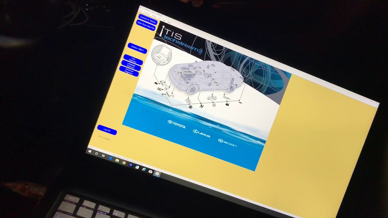 Lexus OBD2 OBDII Techstream Diagnostics Testing AFS Autolevel ...