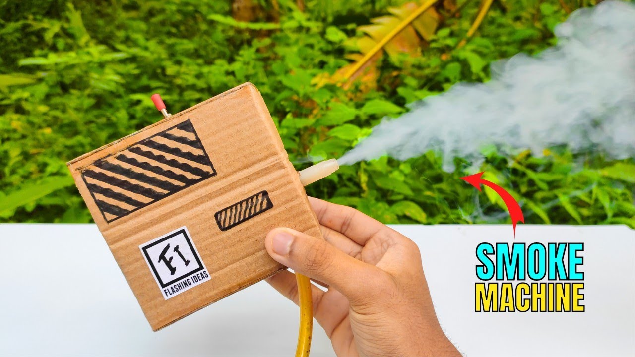 How to make Smoke Machine at Home | Diy Fog Mechine - YouTube