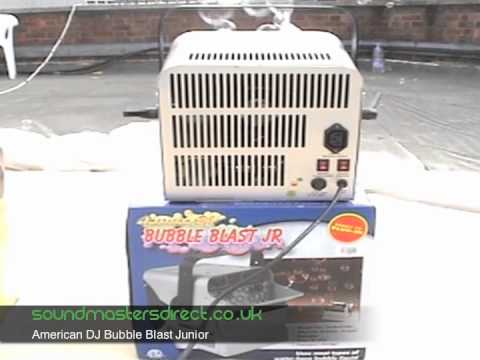 American DJ Bubble Blast Junior - Bubble Machine - YouTube