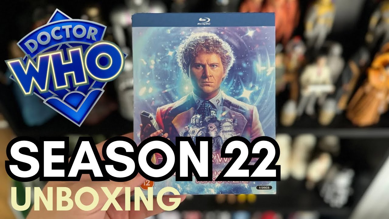 Doctor Who Season 22 Standard Edition Blu Ray - Unboxing - YouTube