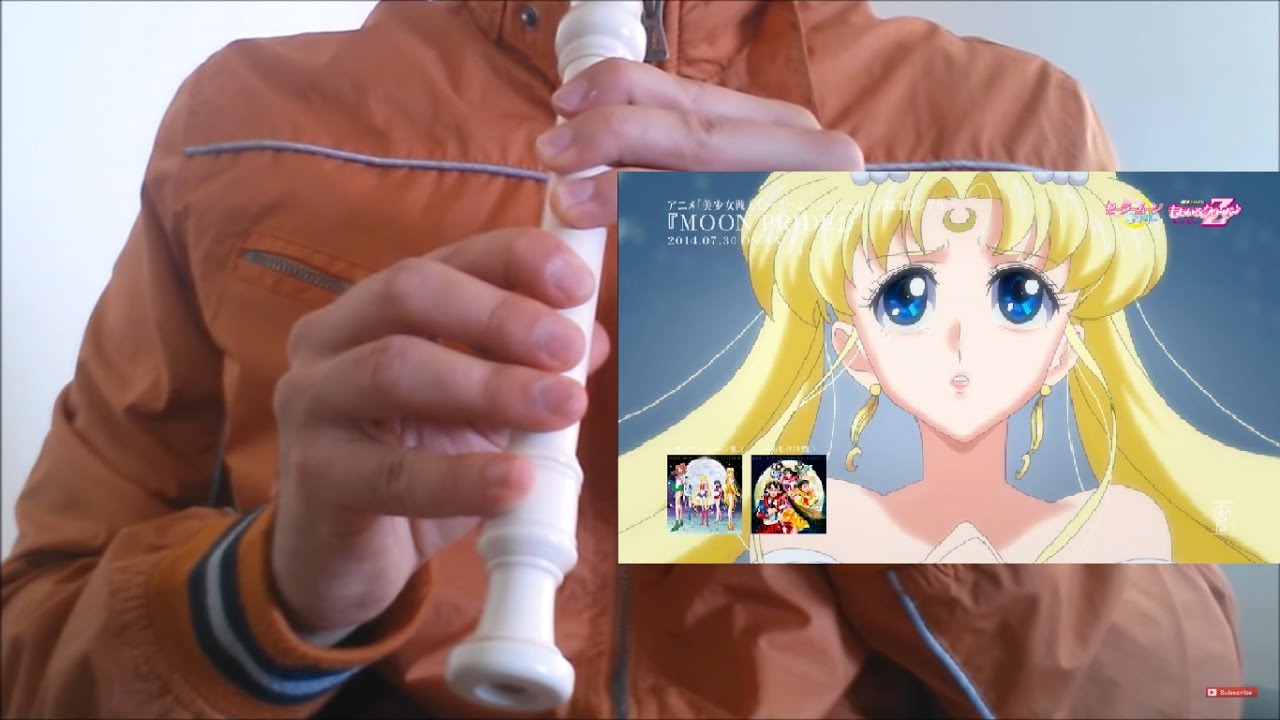 Moon Pride - Sailor Moon Crystal OP Recorder Block Flute - YouTube