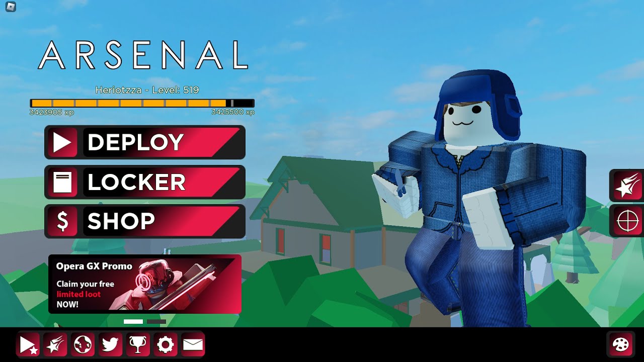 Roblox arsenal : Automatics in 1:36 :D - YouTube