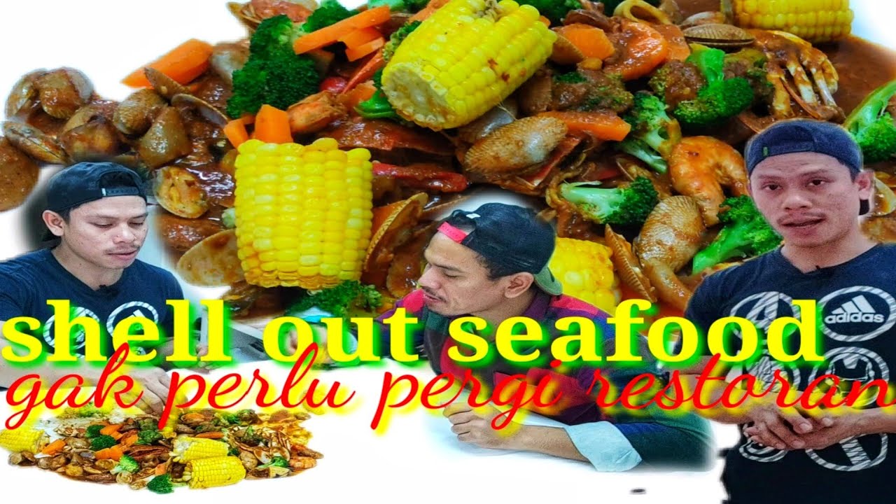 Gak perlu pergi Restoran, Shell out seafood nya dirumah aja - YouTube