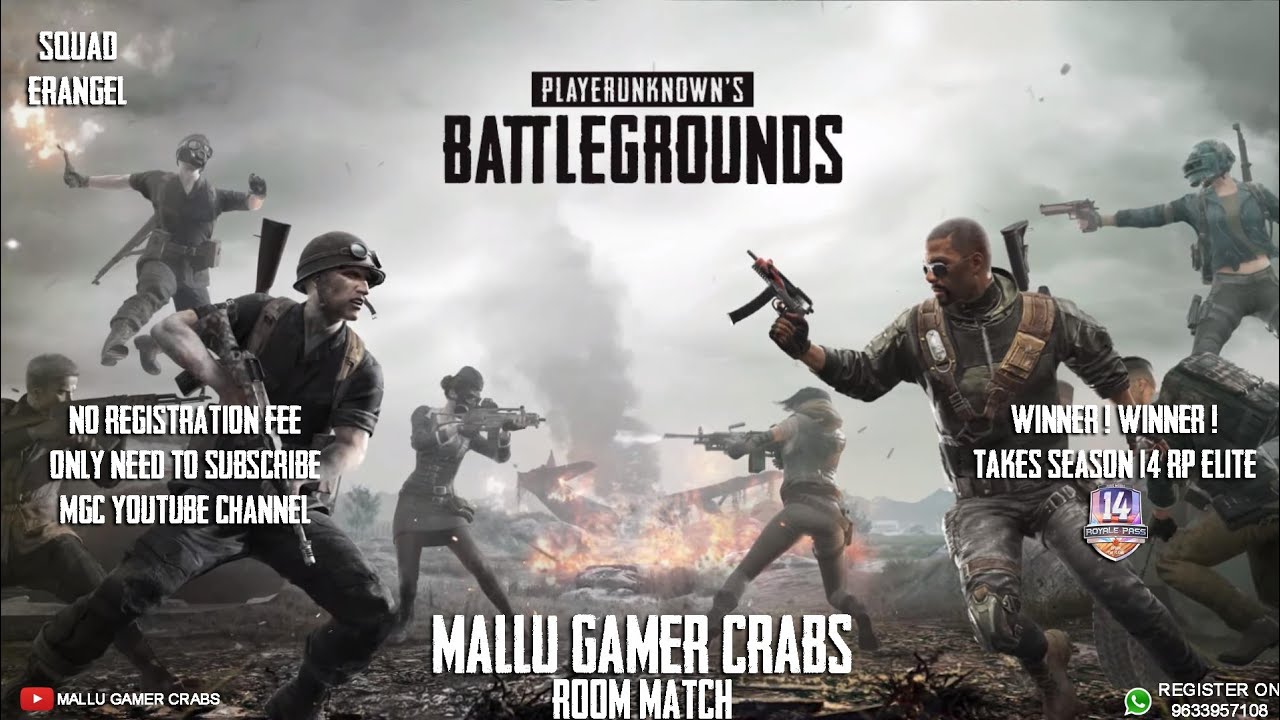 MGC ROOM TOURNAMENT | 2nd MATCH | MALLU GAMER CRABS - YouTube