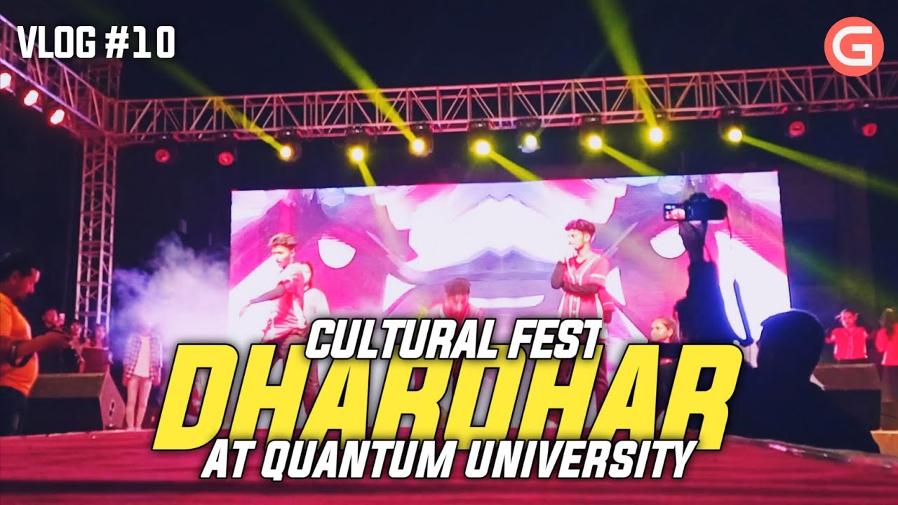 Dance Performance At Quantum University, Roorkee | Dharohar Ep:1 ...