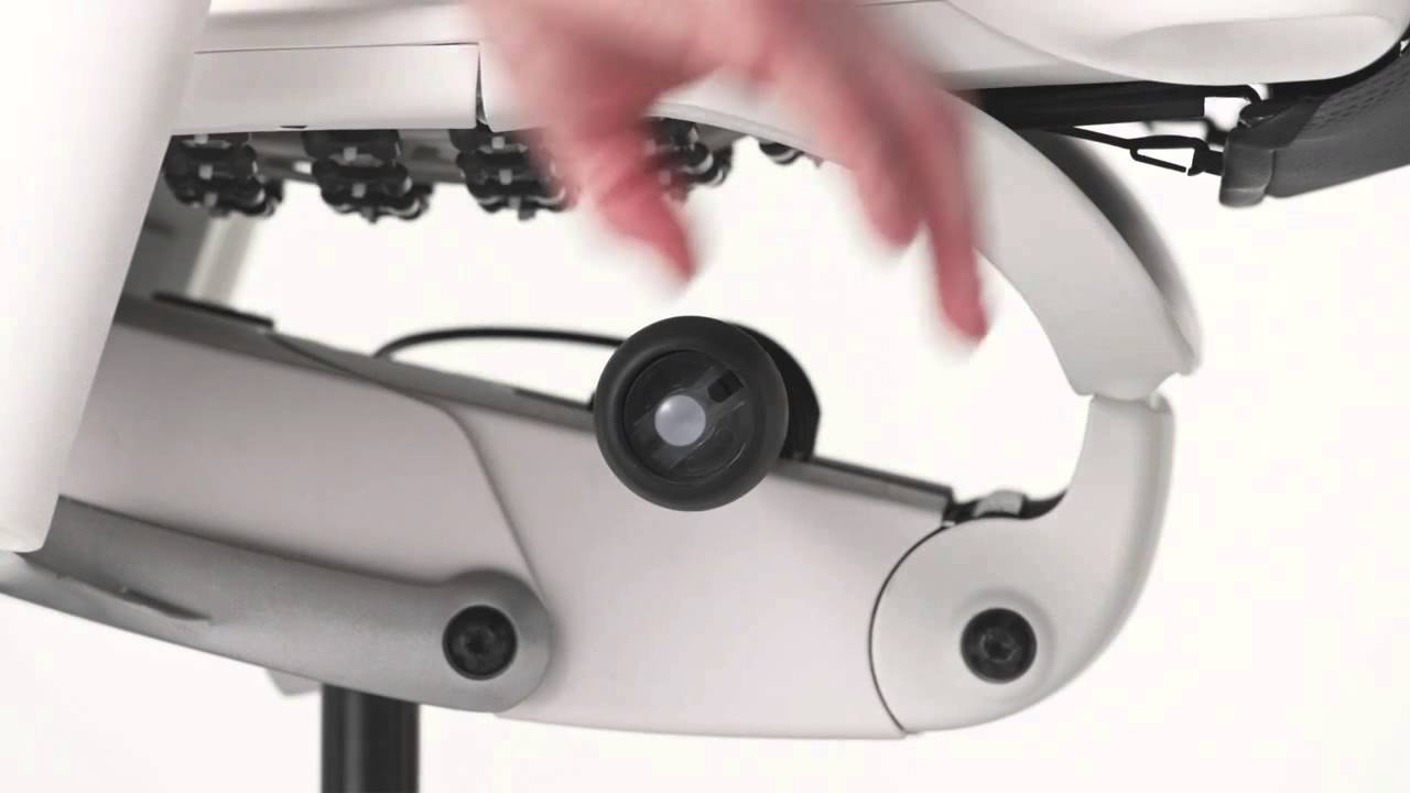 HermanMiller Embody User Adjustment Video - YouTube