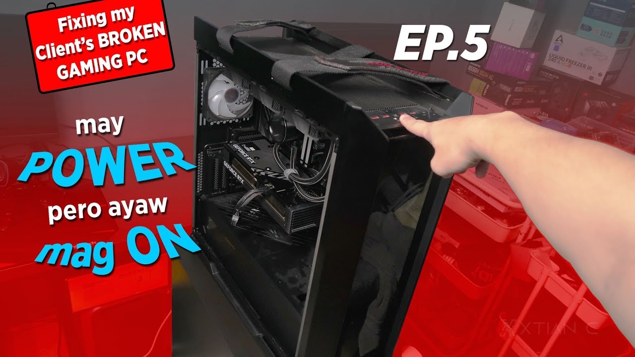 FIXING my client's Broken Gaming PC EP.5 [Ph] - YouTube