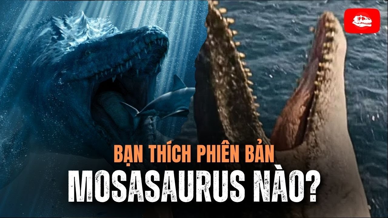 So sánh Mosasaurus trong JW Rebirth và trilogy Jurassic World | Ciné ...