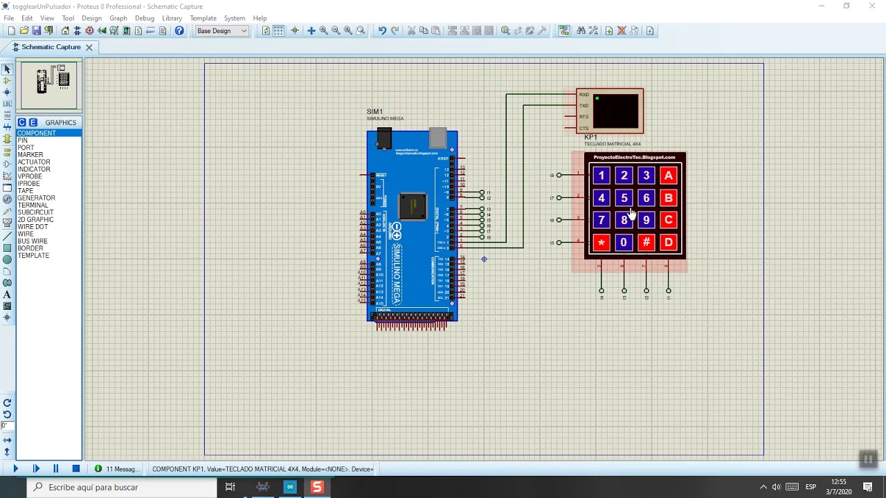 Arduino -Teclado/ keypad - YouTube