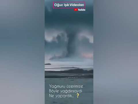 Yağmur böyle yağsaydı!