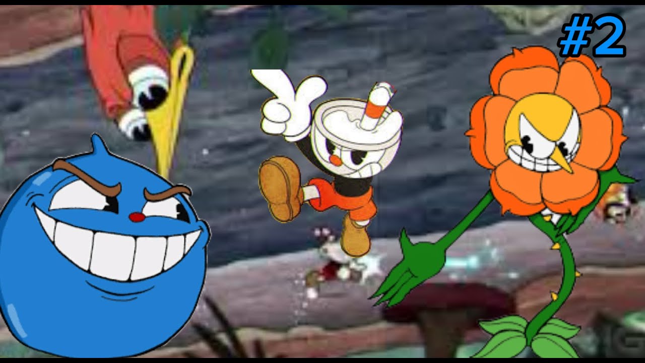 CUPHEAD|ÇİÇEK OYNAR VE SLİME HOPLAR - YouTube