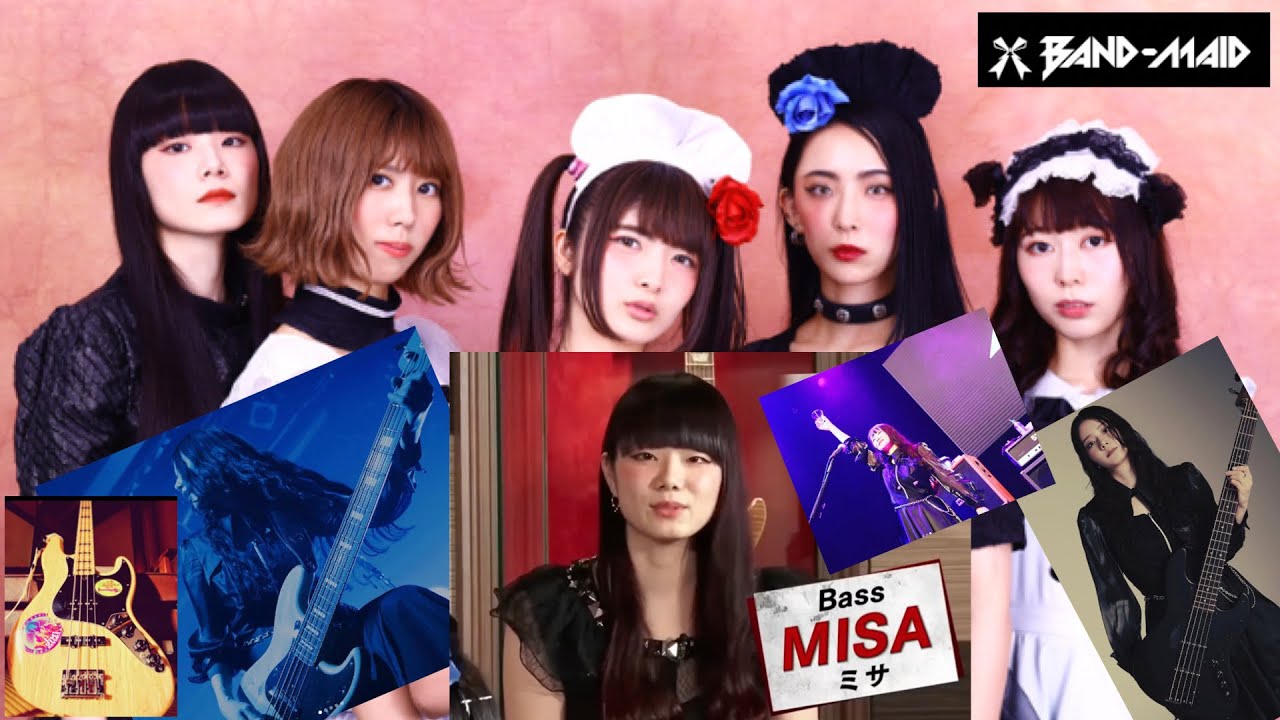 BAND MAID ---- I am bassist "Misa" - YouTube