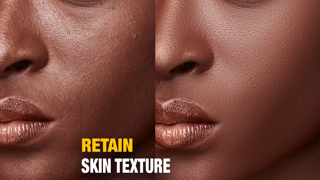 How To Retain Skin Texture Always When Skin Retouching | Frequency ...