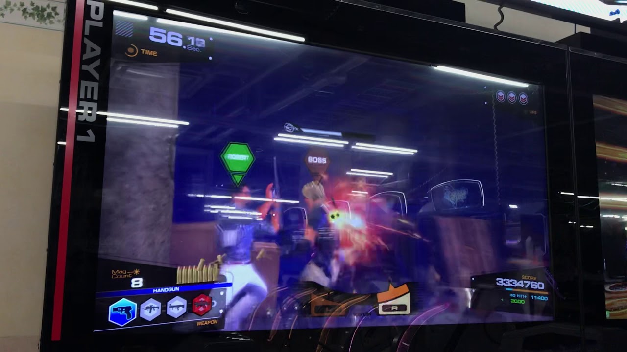 タイムクライシス5 キース戦 自己ベスト/ Time Crisis 5 KEITH Battle My best 1,276Hit - YouTube
