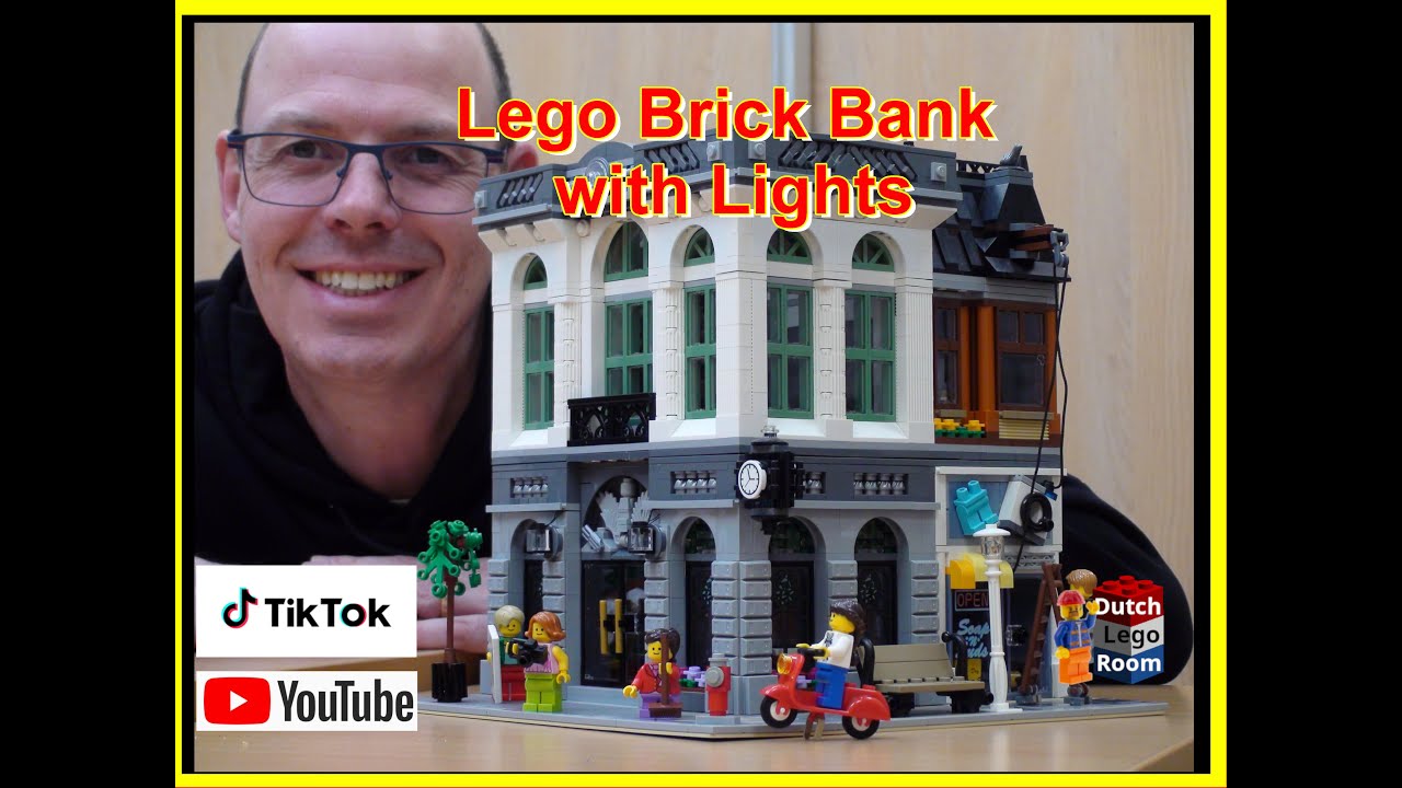 Brick Bank with Lights - Lego 10251 - YouTube