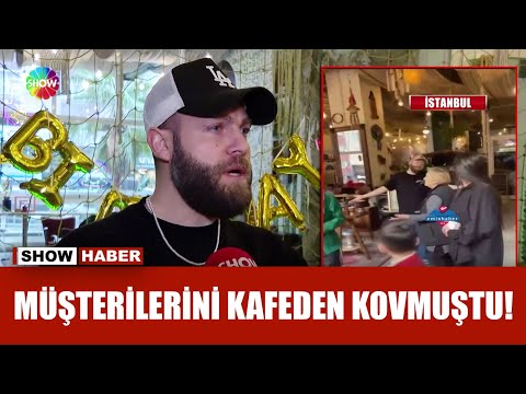 Müşterilerin kovulduğu kafeye mühür!