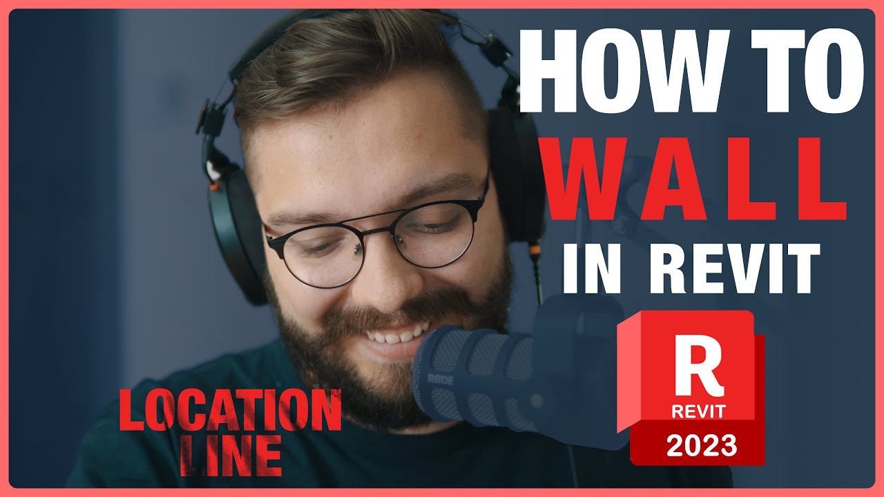 Master Walls in Revit - Location Line - YouTube
