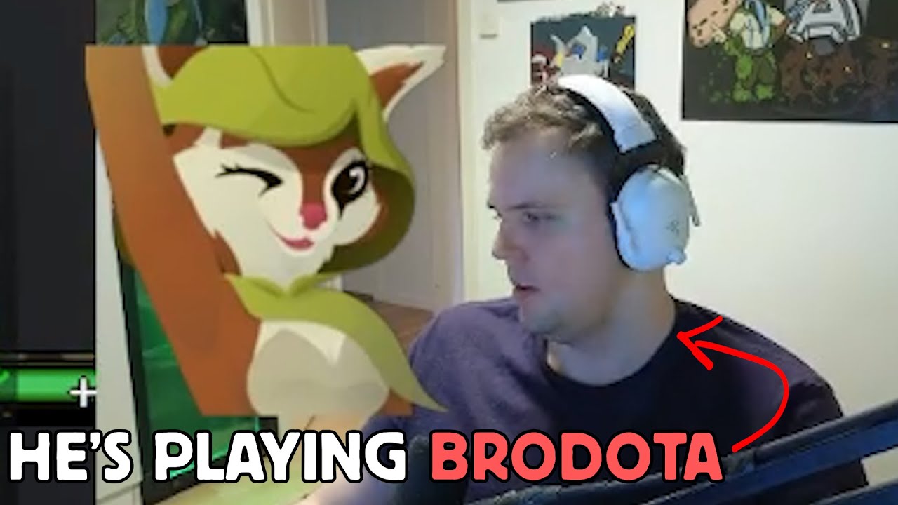 Bro Is Playing Brodota On Difficulty 2 - YouTube