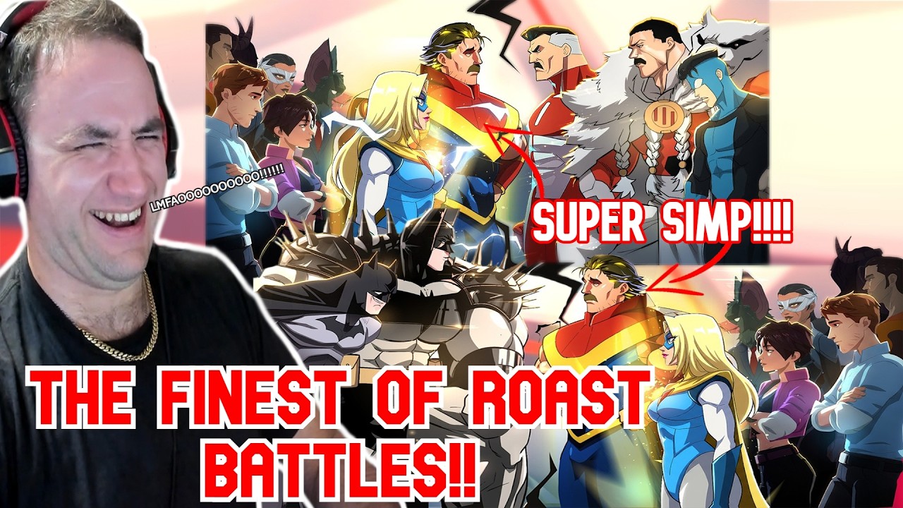 DISPATCH vs Invincible & Batman + Absolute Batman [REACTIONS] - YouTube