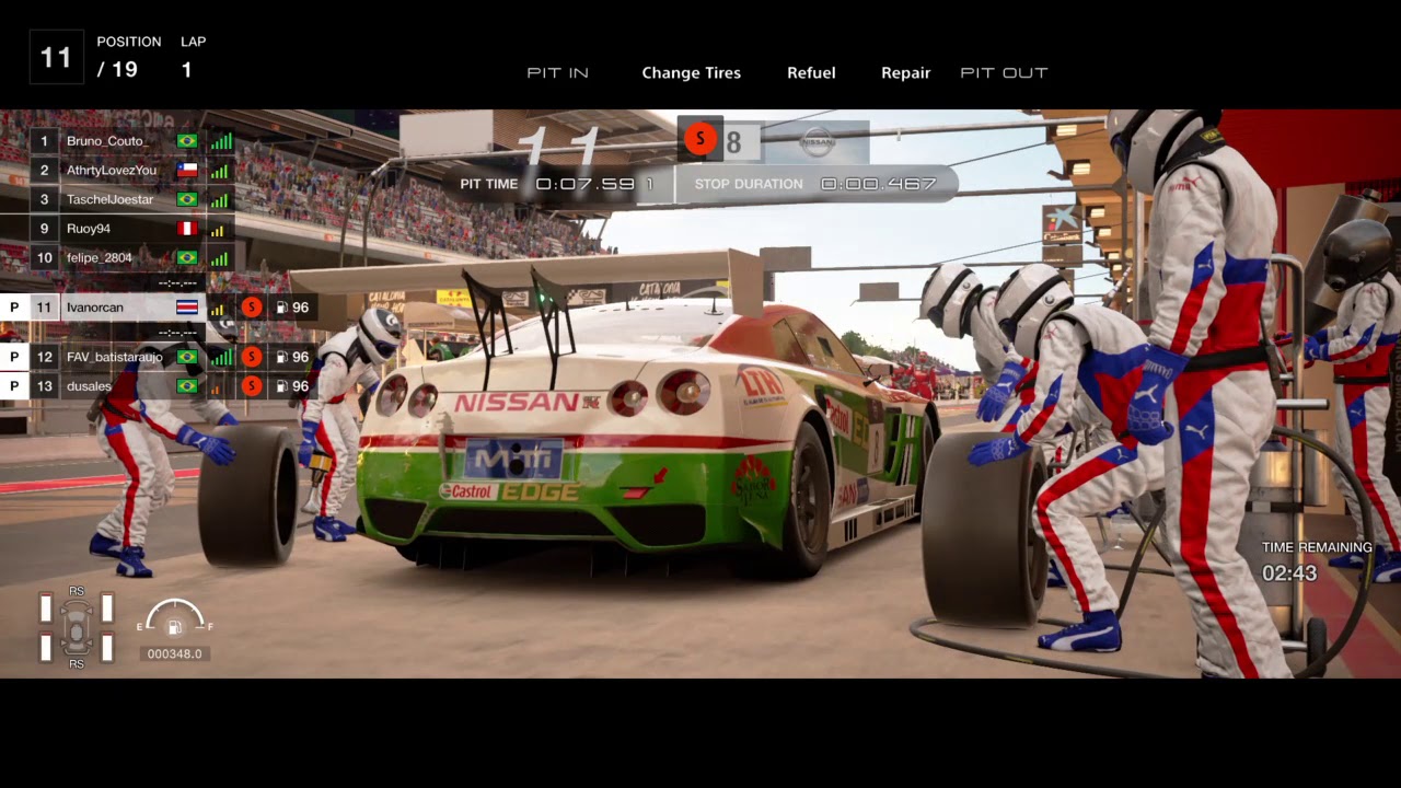 Nissan GTR Gr3 - Cataluña - Manufacturer Series Season 3 Race 7 - Gran ...