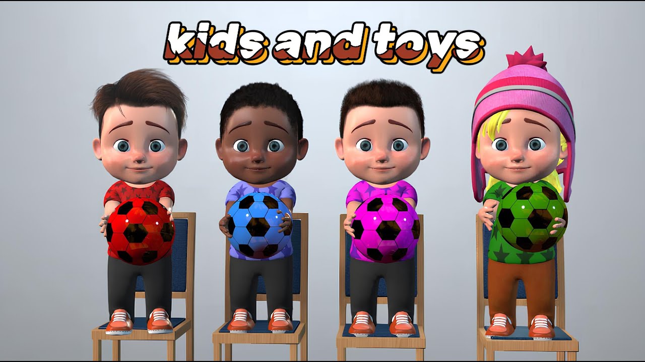 Color Balls & Sing a Song! | Finger Family Nursery Rhymes | Baby & Kids ...