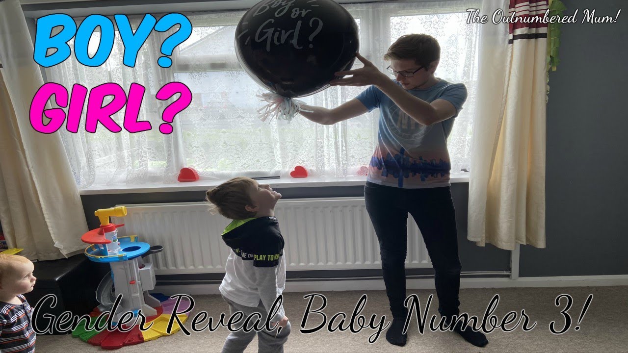 GENDER REVEAL FOR BABY NUMBER 3! BOY OR GIRL?? - YouTube
