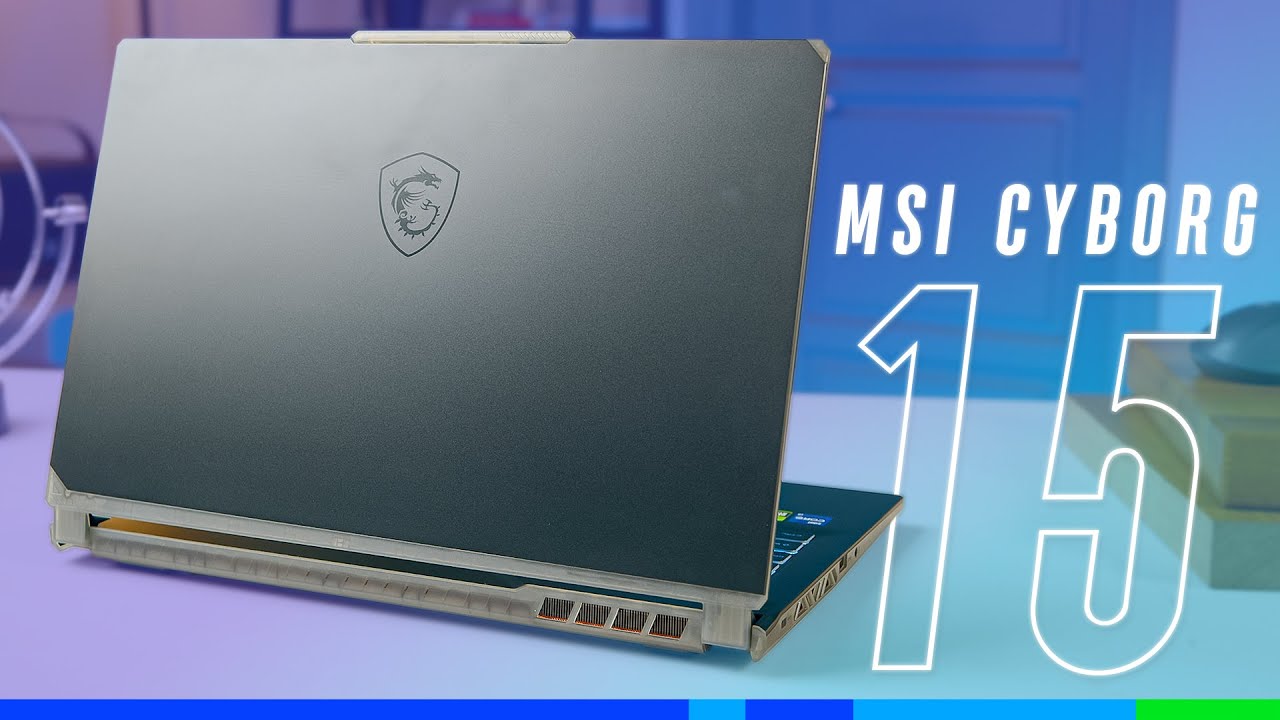 Đánh giá chi tiết MSI Cyborg 15: Laptop giá rẻ nhất có RTX 4050! - YouTube
