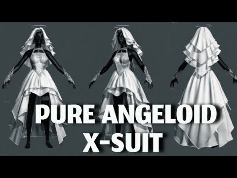 PURE ANGELOID X-SUIT🤍 in new state #newstate #ANSHULGAMING#pubgnewstate ...