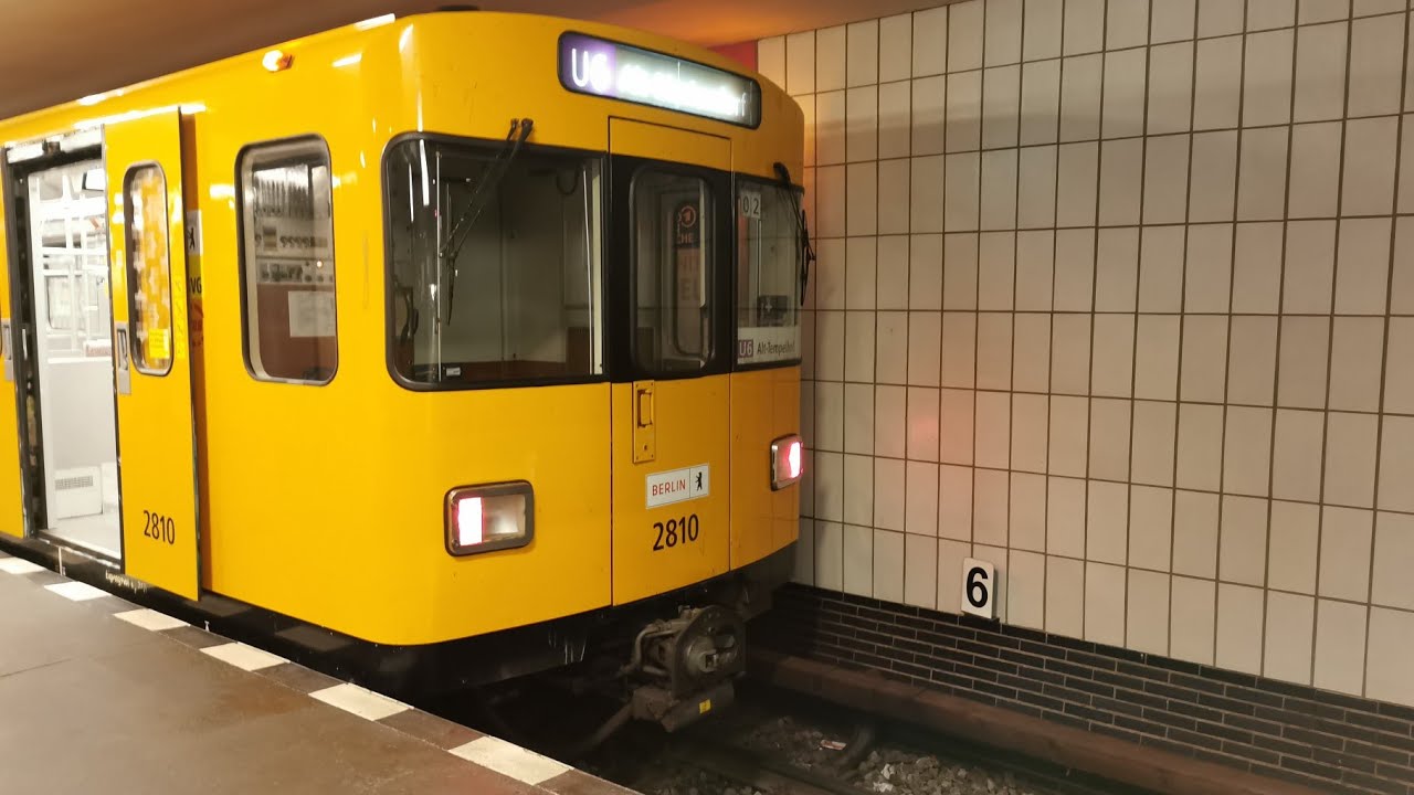 U-Bahn Berlin - BVG Baureihe F Drehstromer [HD 1080p] - YouTube