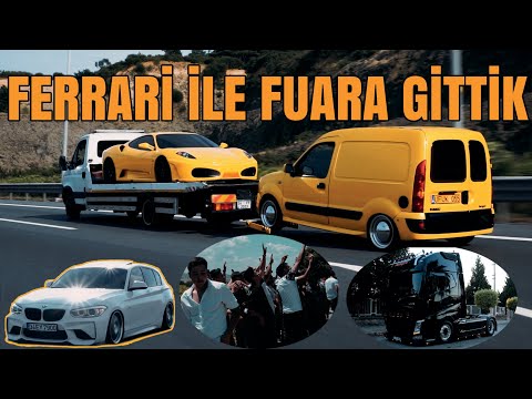 FERRARİ İLE FUARA GİTTİK ! ! !