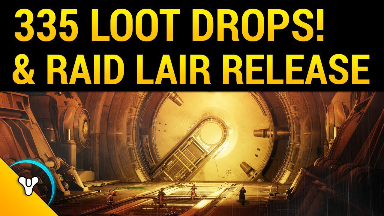 How to Get 335 Drops + Raid Lair Release Time - YouTube