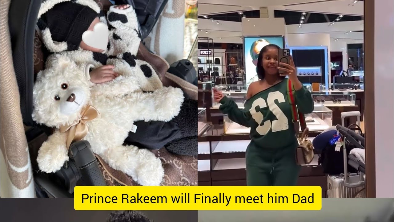 Priscilla and Prince Rakeem on their way to Tanzania - YouTube