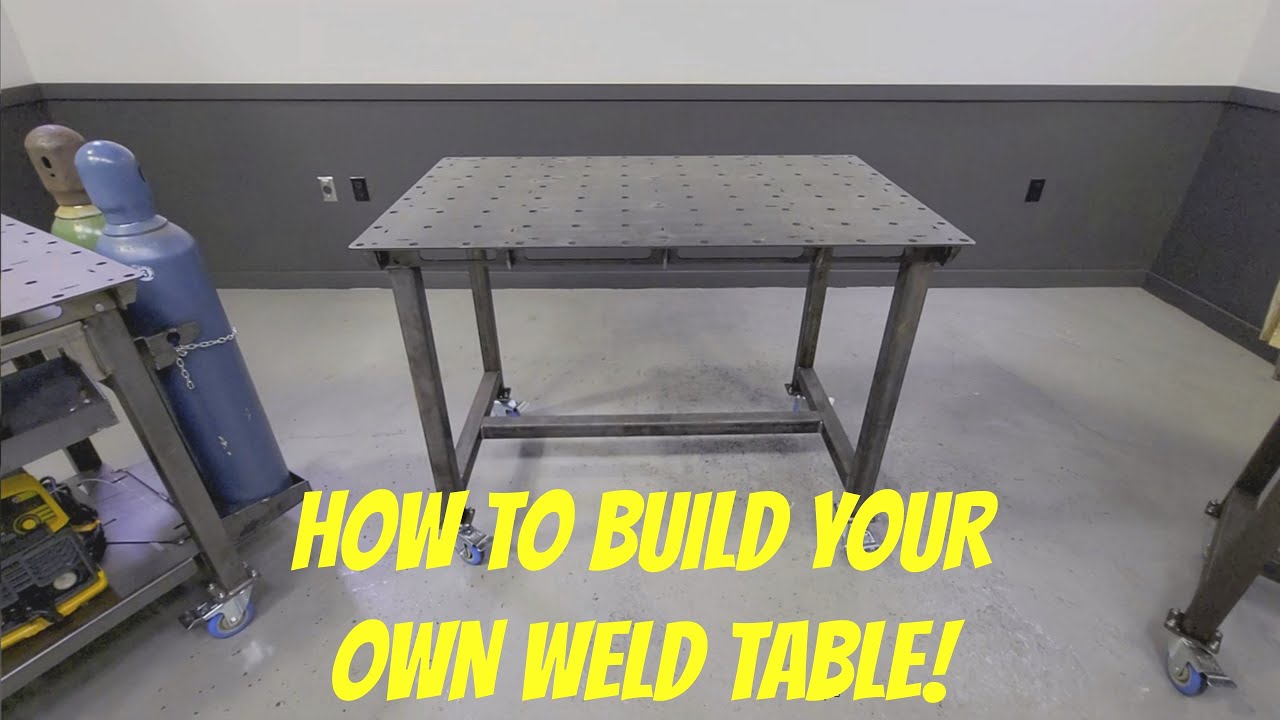 How to Build the 30" x 48" DIY Welding Table from Texas Metal Works ...