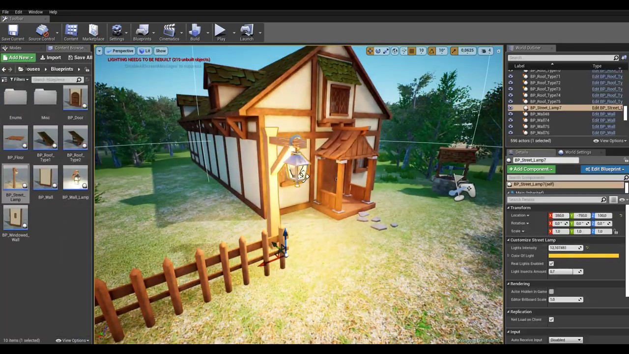 Modular House - Unreal Engine Marketplace - YouTube