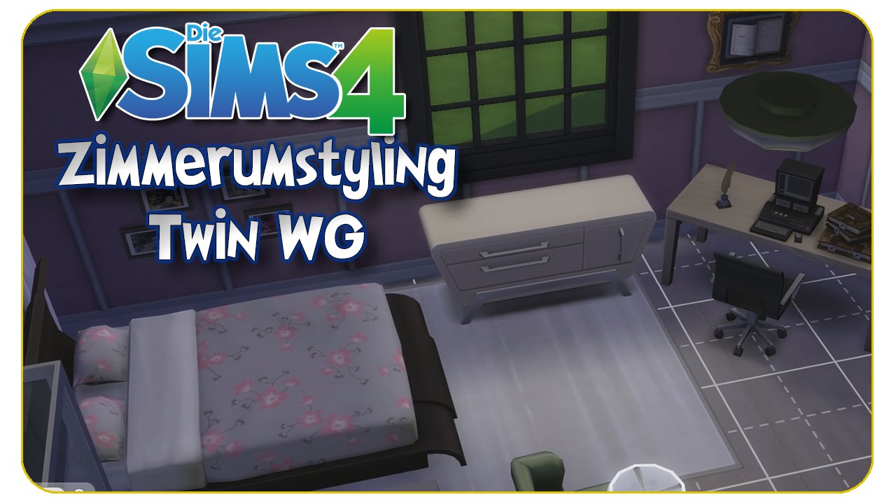 Die Sims 4 Creative Mode: Zimmerumstyling der Twins - YouTube