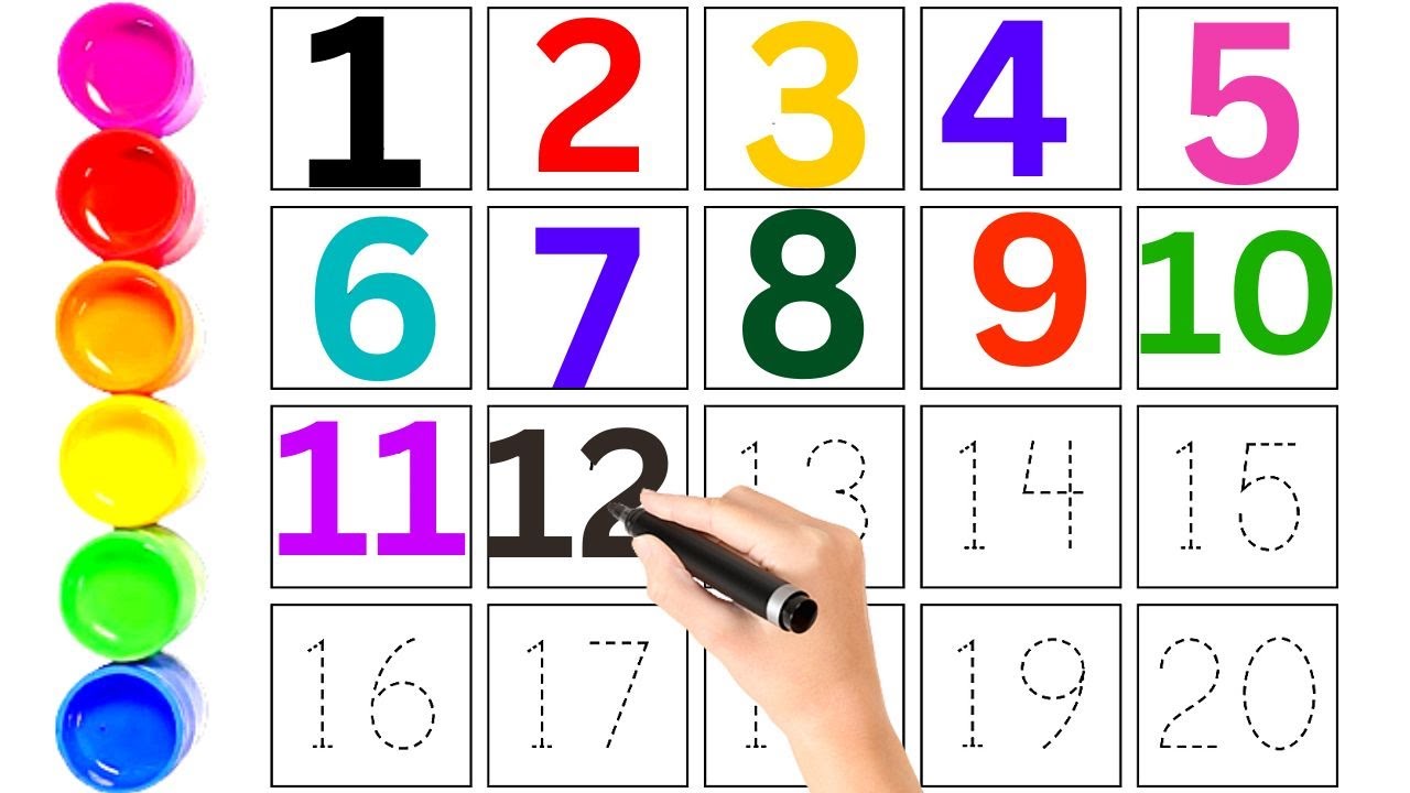 Learn to Counting 1 to 100 | 123 numbers | one two three, 1 से 100 तक ...