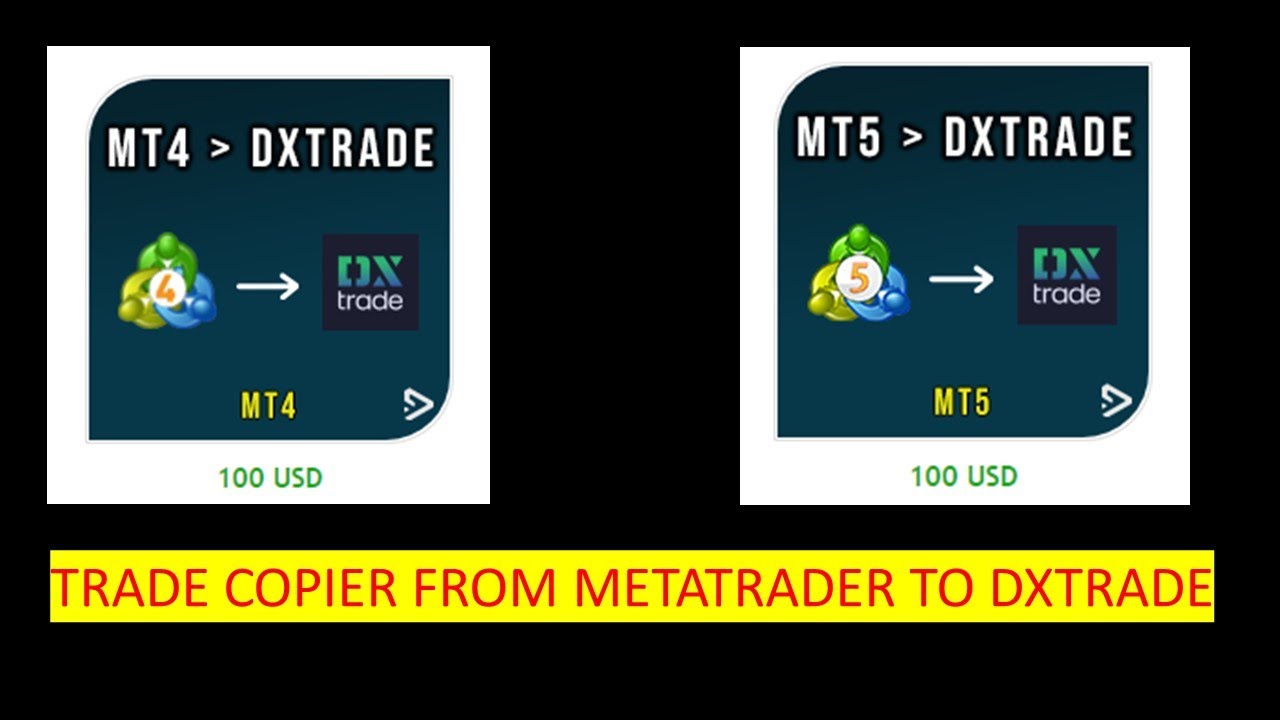 Copy Trade Metatrader To Dxtrade Youtube