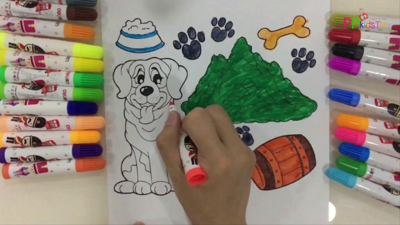 Learn coloring animals for kids - Coloring videos for kids 11 - YouTube