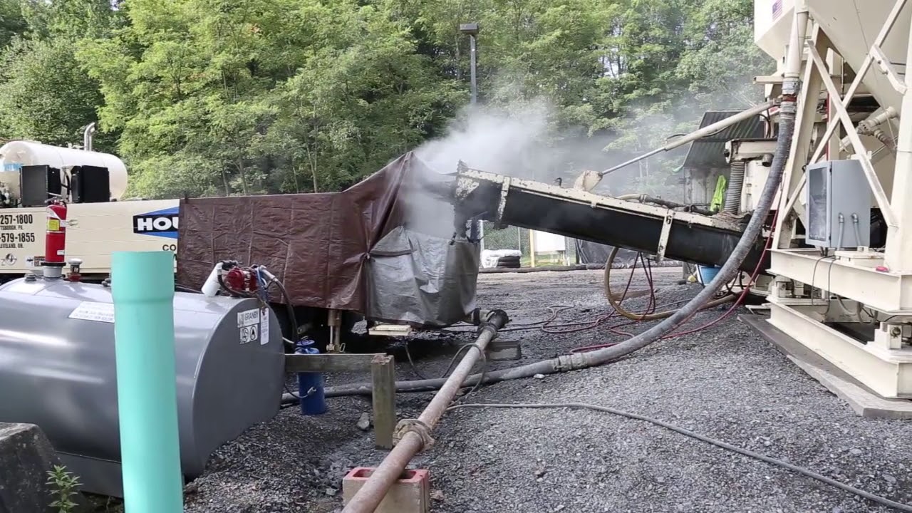 Frostburg State University Mine Void Grouting with Coal Ash - YouTube